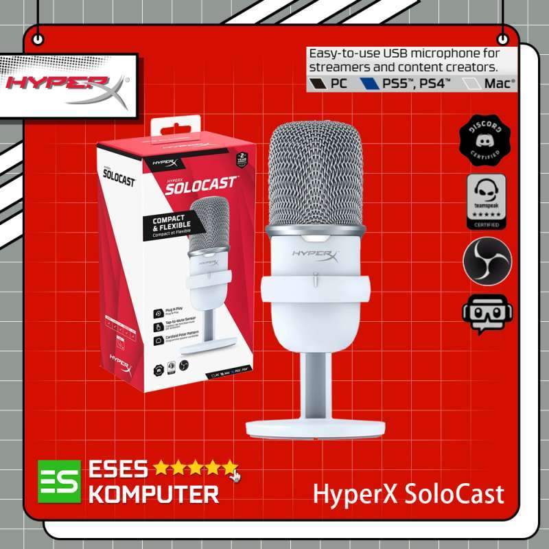Jual Hyperx Microphone Solocast Original, Murah & Diskon Juni 2024 | Blibli
