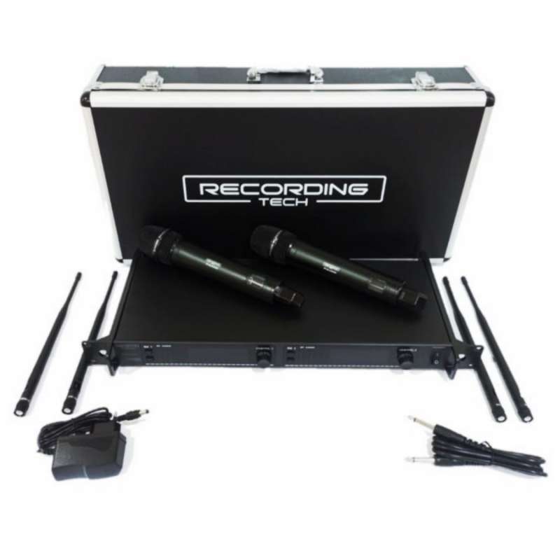 Jual Recording Tech Rt-black200 - Professional Wireless Two Handheld ...