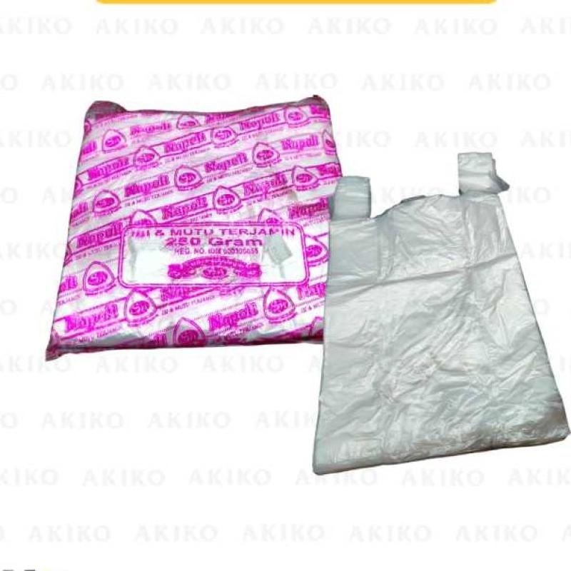 Jual Kantongan Plastik HD Napoly 01 x 24 Transparan di Seller Akiko ...