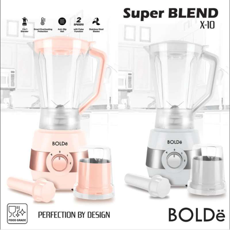 Jual BOLDe Super Blend X-10 Blender Plastik 1.5 Liter X10 / Super blend ...
