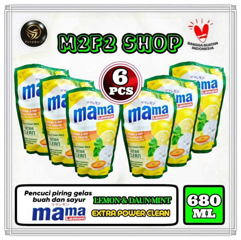 Promo Sabun Cuci Piring Mama Lime | Lemon Extra Power Clean - 680 ml ...