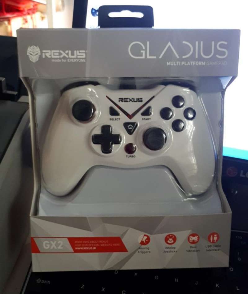 Promo Rexus Gladius Gx2 Gamepad Rexus Gx2 For Android + Ps3 + Pc Diskon ...