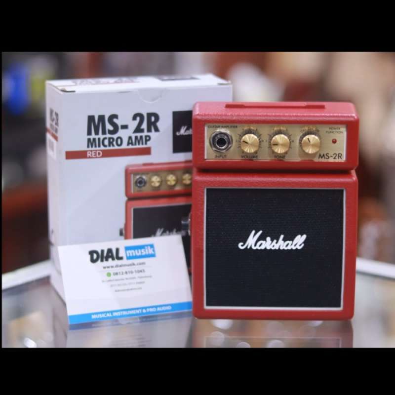Promo Marshall Ms2R - Marshall Mini Amplifier Ms 2 Reverb Diskon 17% di ...