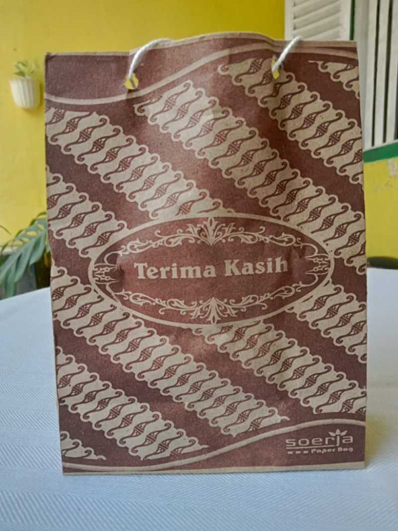 Jual Tas Kertas / Tas Snack Kecil / Tas Motif Batik Snack Cap Selamat ...