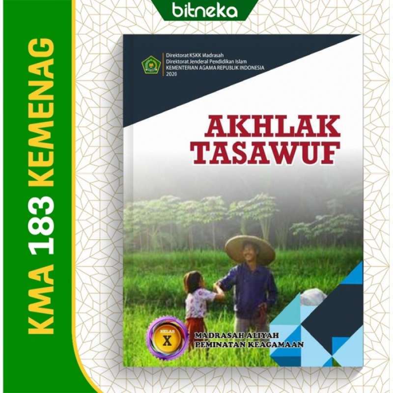 Promo Buku Siswa Akhlak Tasawuf Peminatan Keagamaan Kelas 10 MA KEMENAG ...