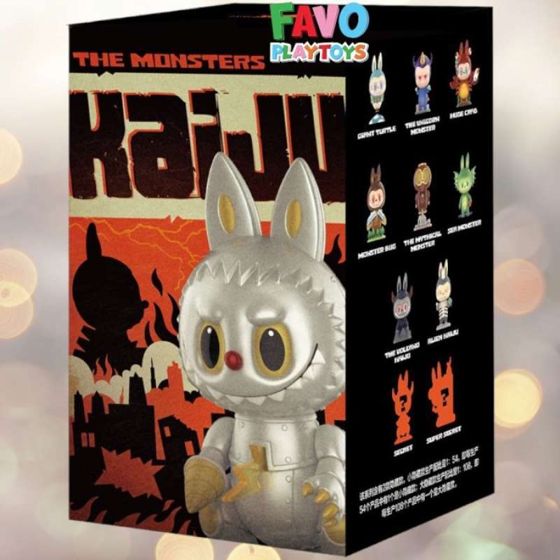 Promo POP MART x LABUBU The Monsters Kaiju Series Blindbox Figure ...