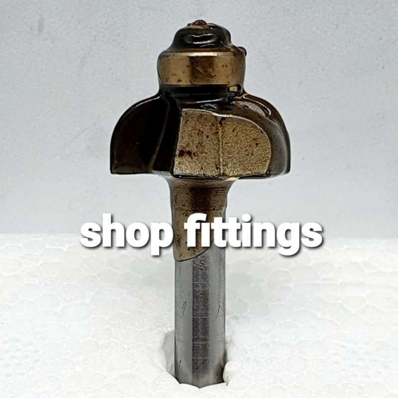 Jual Mata Router Profil Cove Bit R 6 Mm Trim Coak Lekuk Lengkung 305021 ...