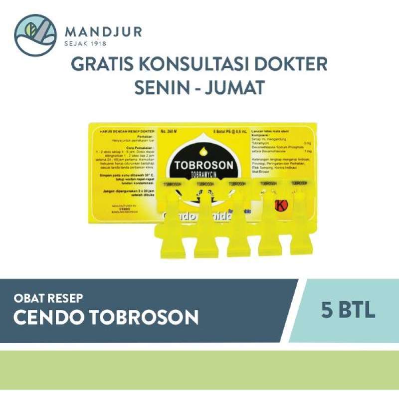 Jual Cendo Tobroson Minidose 0.6 Ml Di Seller Apotek Mandjur Official ...