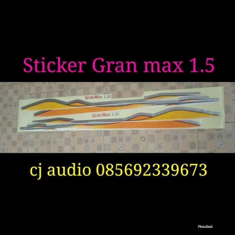 Promo Sticker Stiker Lis List Body Samping Gran Max Grand Max Pick Up ...
