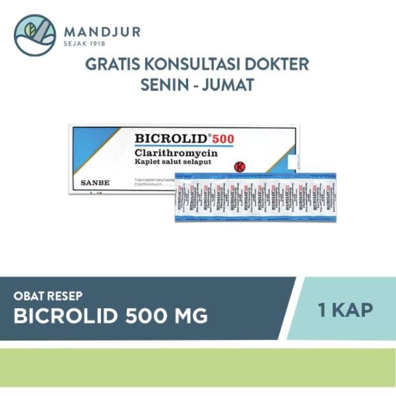 Jual Bicrolid 500 mg 1 Kaplet di Seller Apotek Mandjur Official Store ...