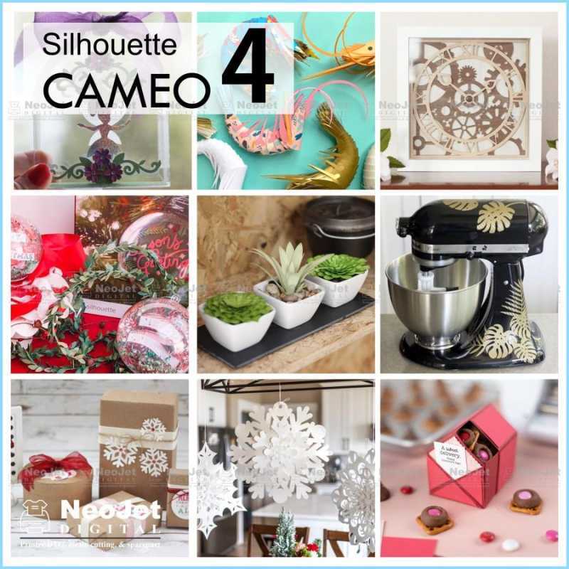 Jual Mesin Cutting Sticker Mini Silhouette Cameo 4 Art and Craft ...