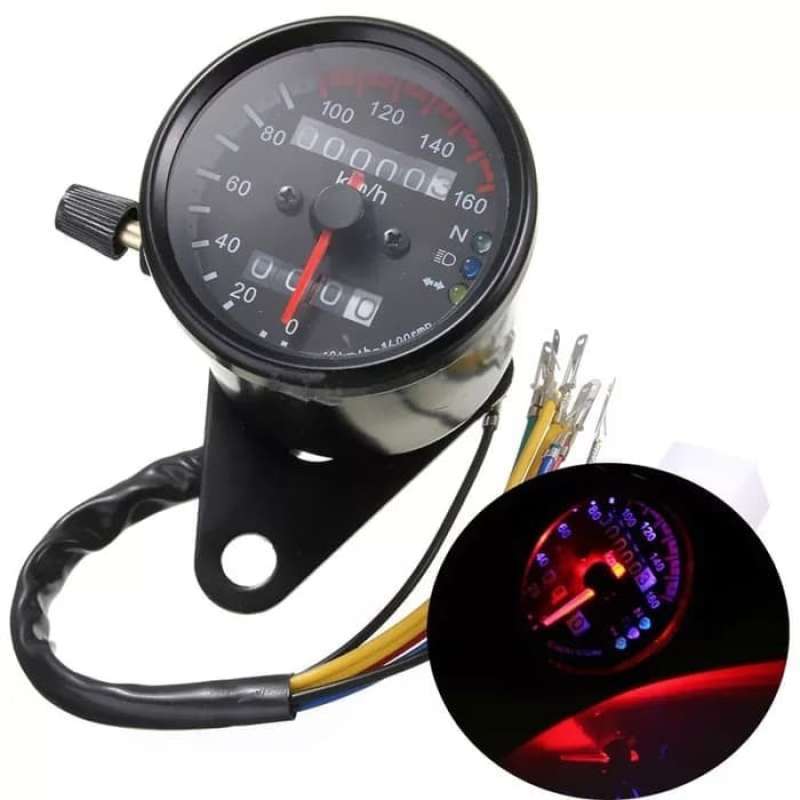 Promo kilometer/speedometer+odometer+tripmeter motor universal ...