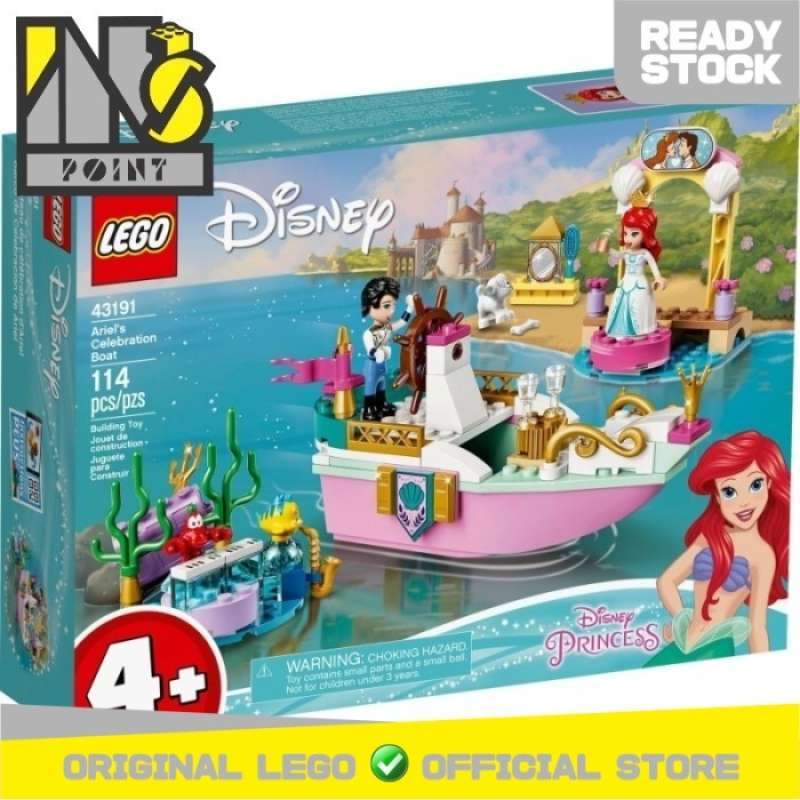 Jual Lego 43191 - Disney - Ariel's Celebration Boat Di Seller Ins Point ...