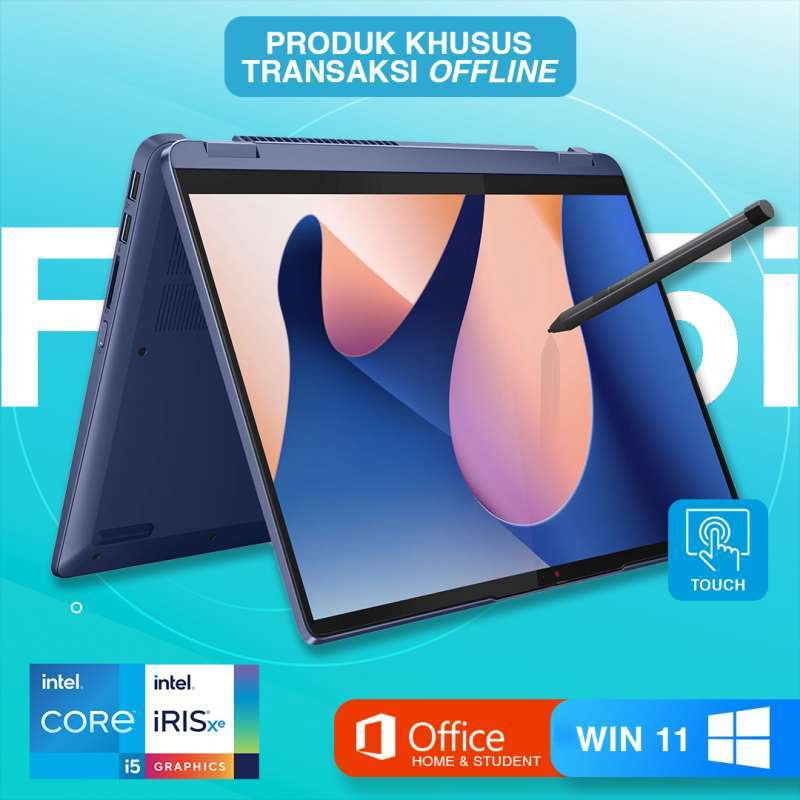 Jual Lenovo IdeaPad Flex 5i 14IRU8 i5-1335U 16GB 512GB SSD WUXGA Win 11+OHS di Seller Planet ...