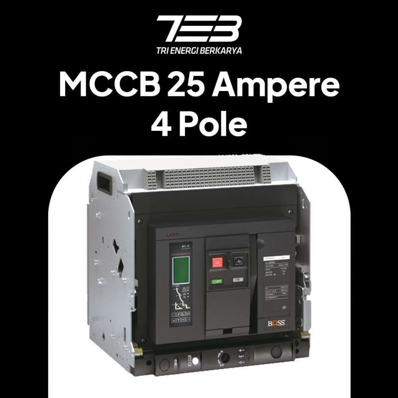 Jual MCCB 25 Ampere 4 Pole Merek Boss di Seller PT. TRI ENERGI BERKARYA ...