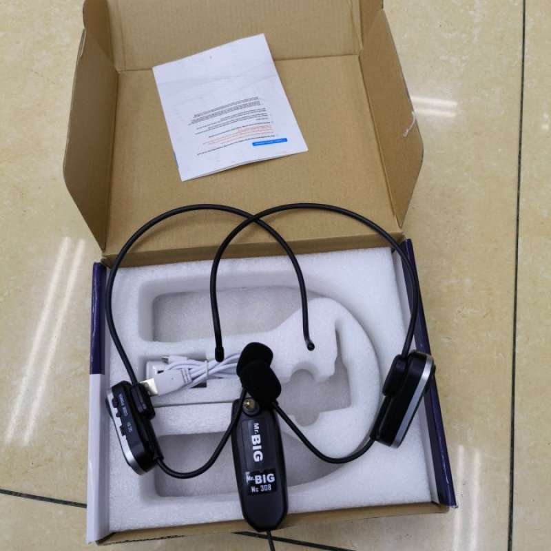 Promo Mic Mr. BIG headset- headset Mc 308 2 mic Diskon 23% di Seller ...