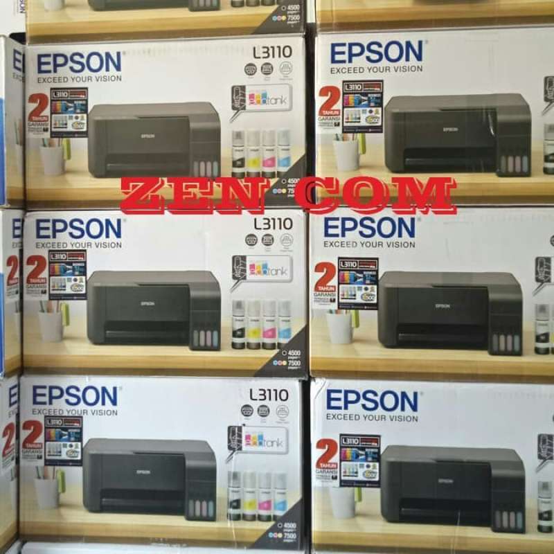 Promo Printer Epson L3110 All In One print - scan - copy - Multicolor ...