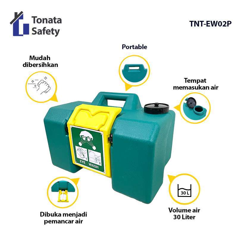 Jual Emergency Eye Wash Portable 8 Gallons / Shower Eye Washer / 30 ...