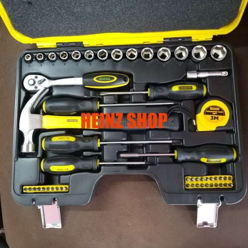 Jual Toolkit 78 Box Set Tool Kit Krisbow Kotak Perkakas Mekanik Di ...