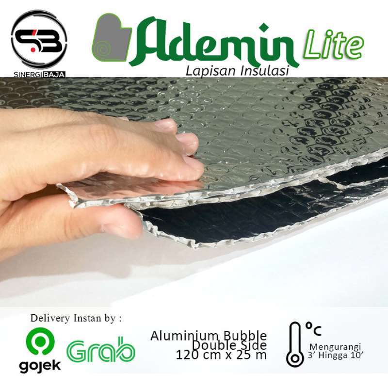 Jual Ademin Lite Aluminium Foil Bubble| Insulasi Atap| Peredam Panas ...