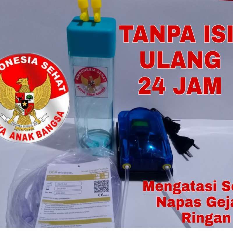 Promo Tabung Alat Pernapasan Oksigen Portable Diskon 17% di Seller ...