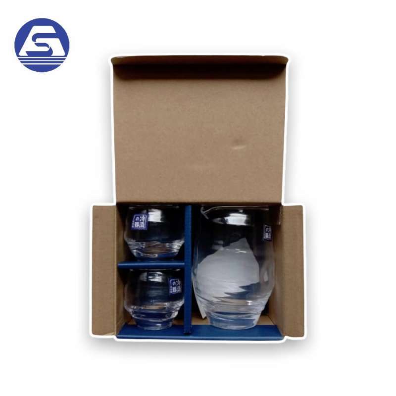 Jual Japan Pack Id/ Gelas Sake Toyo sasaki/ Reishu Sake Glass Set di ...