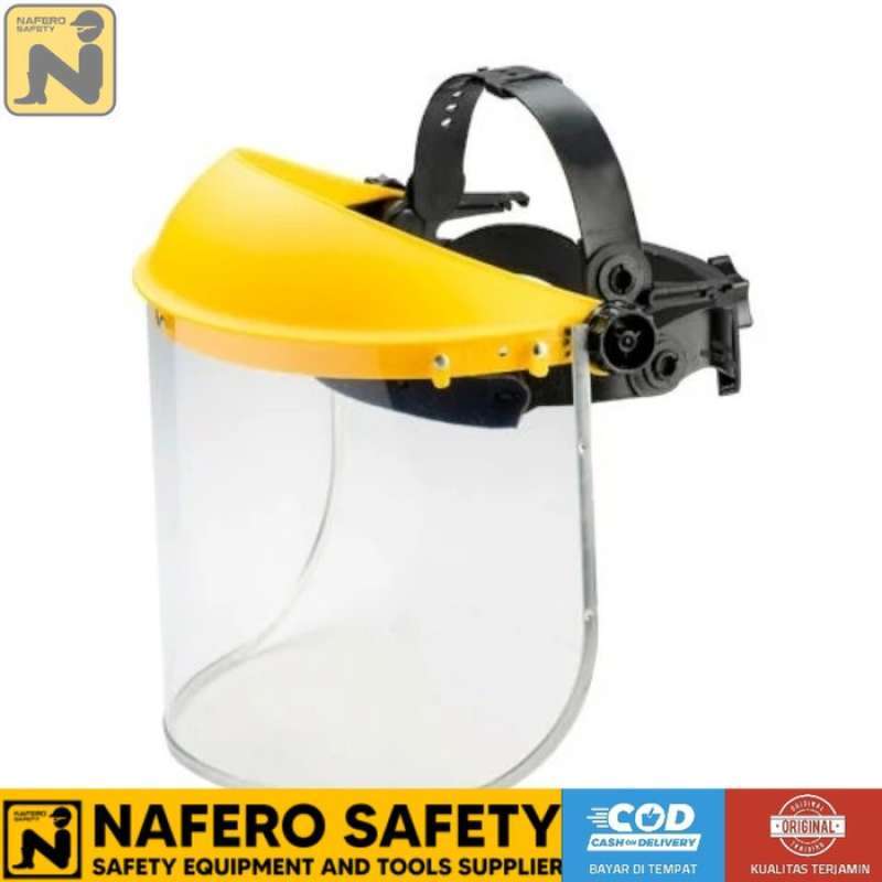 Promo Face Shield Pelindung Muka Apd Full Face Visor Welding Diskon 9% ...