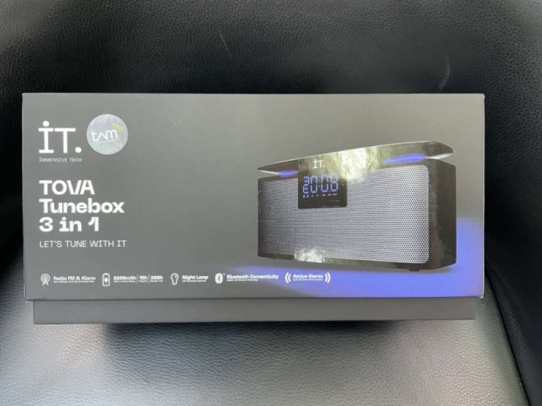Promo Speaker IT Tova Tunebox 3 in 1 / iT Let's Tune White IT ORIGINAL ...