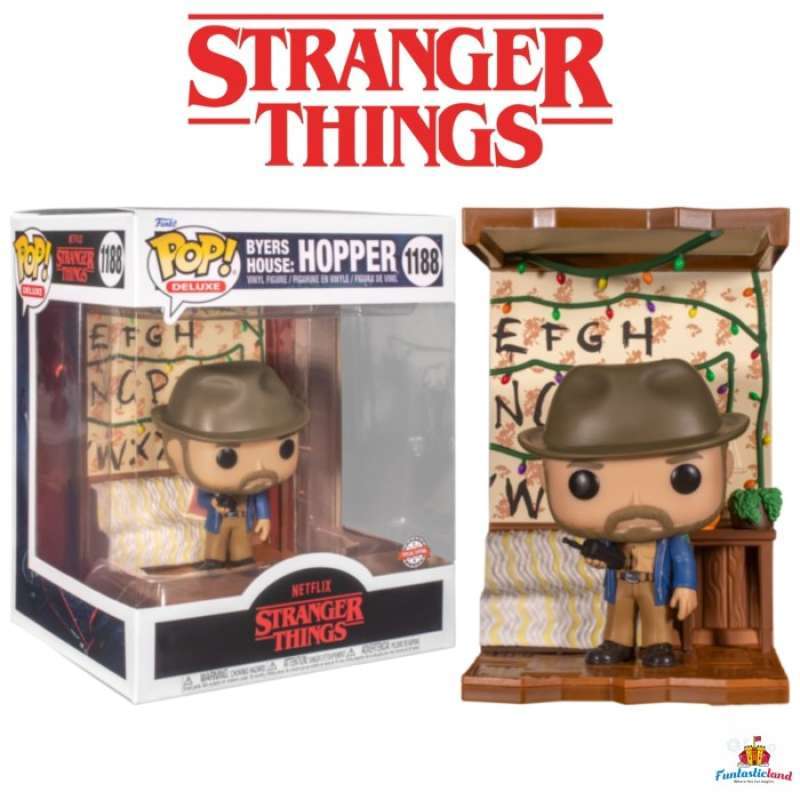 Promo Funko POP! Deluxe Stranger Things Build-A-Scene Byers House Jim ...