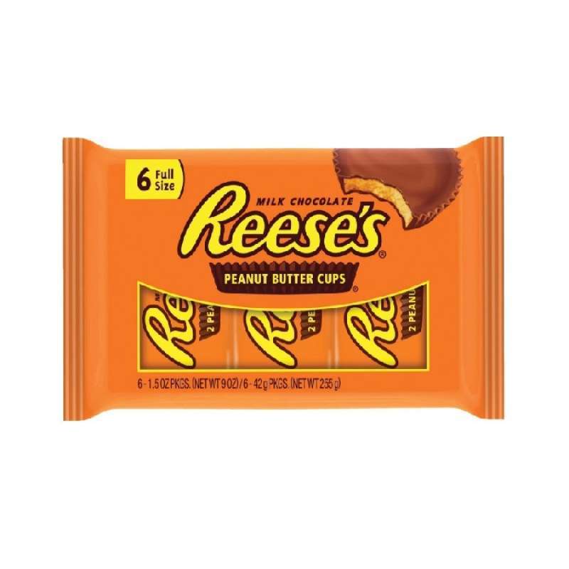 Jual Coklat Reeses Reese's Milk Chocolate Peanut Butter Cups 255 Gram ...