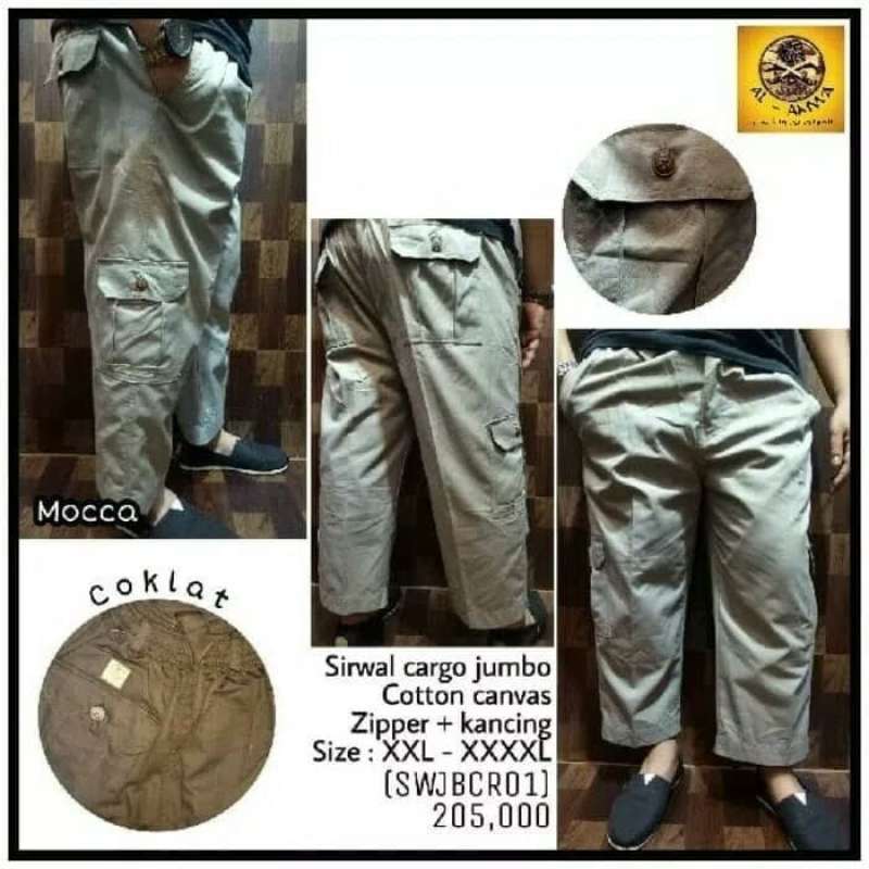 Promo sirwal carga jumbo al Amwa Muslim -sirwal big size tokoalamwa ...