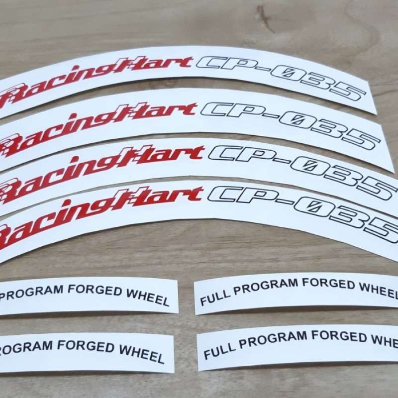 Jual Stiker Velg Racing Hart Cp-035 Di Seller Platinum Storee ...