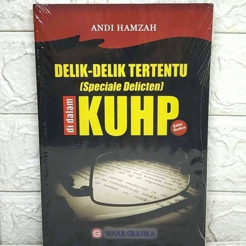 Promo Buku Speciale Delicten Delik Delik Tertentu Di Dalam Kuhp Edisi Kedua Diskon 23% di Seller ...