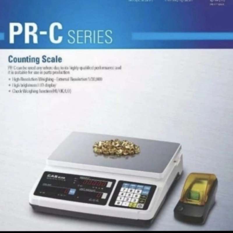 Jual counting scale CAS PR -C 6 KG , timbangan hitung baut, kancing, pcs di Seller Surti Shop ...