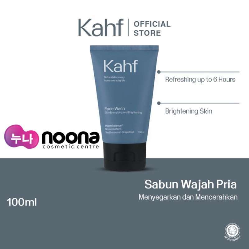 Jual Kahf Skin Energizing And Brightening Face Wash 100 Ml Di Seller ...