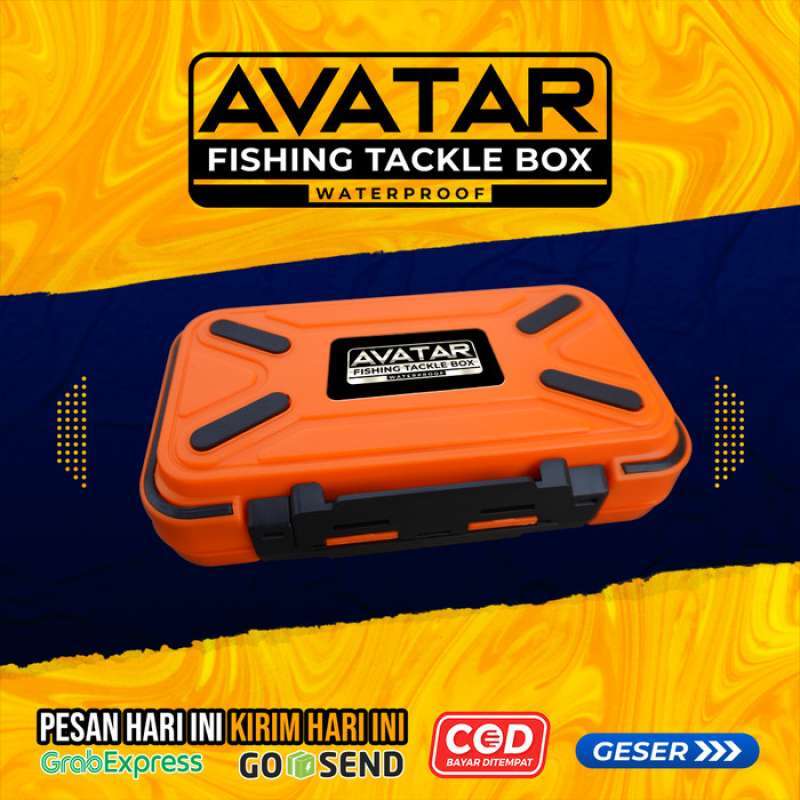 Jual Avatar Tackle Box Pancing 16x9x5cm Tool Setportable Fishing ...