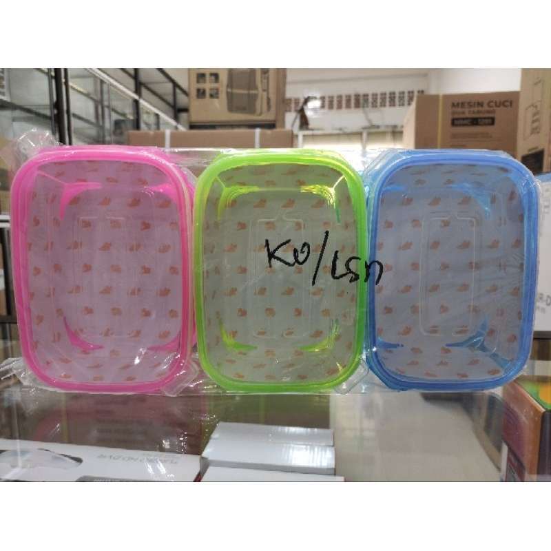Jual 1/2 Lusin Wadah Makanan Kontainer Makanan Food Kontainer Plastik ...