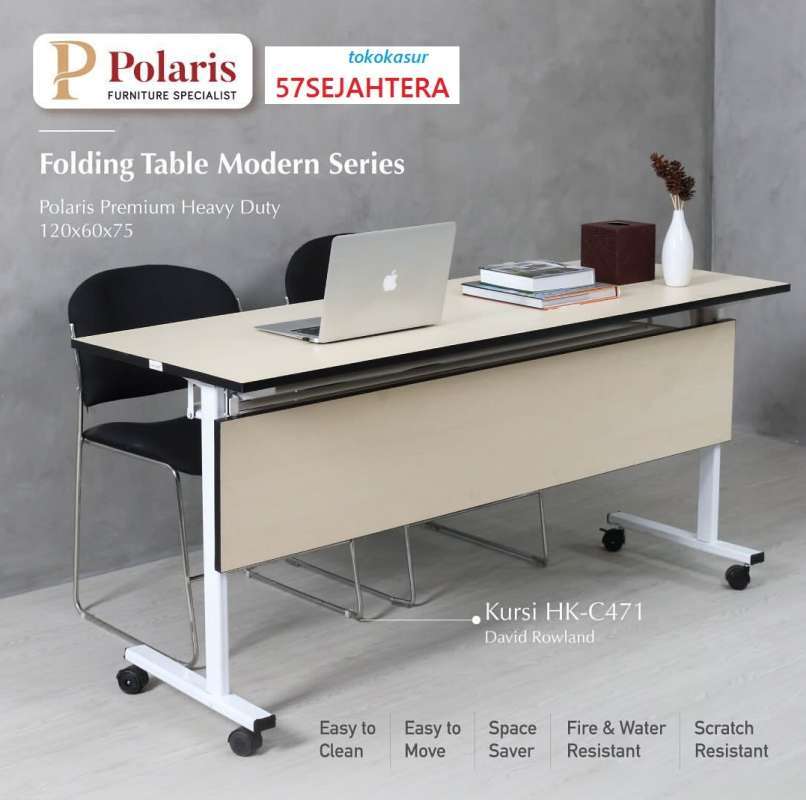 Promo Meja Seminar / Meja Kantor / Meja Lipat Top / Folding Table Top ...