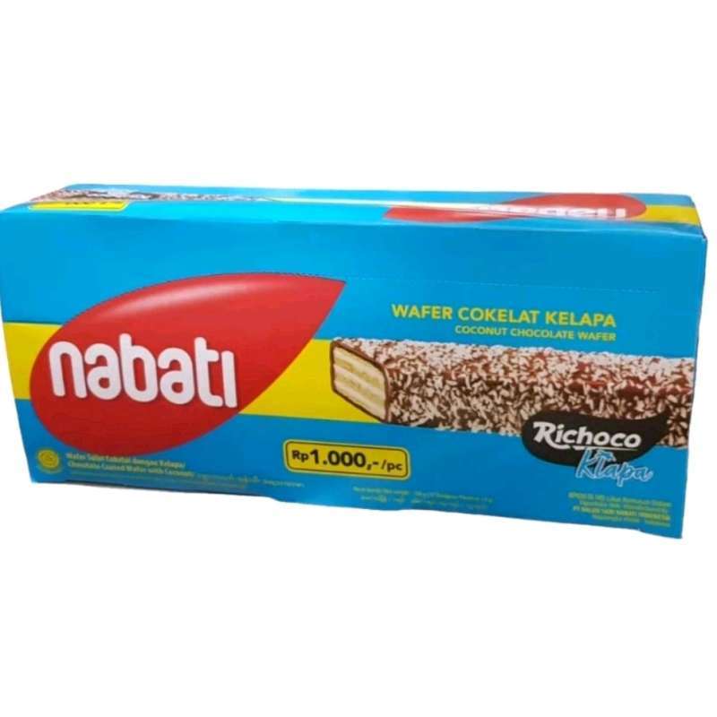 Jual NABATI WAFER COKLAT COATED BOX / WAFER NABATI COATED / NABATI ... Jual NABATI WAFER COKLAT COATED BOX / WAFER NABATI COATED / NABATI ...