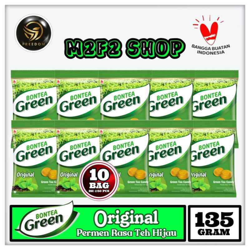 Jual Bontea Green Tea Candy | Permen Teh Hijau Semua Rasa - 135 Gr ...