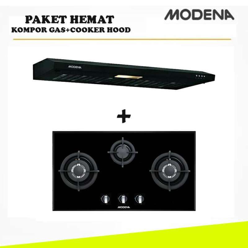 Jual KOMPOR MODENA BH 1935 + COOKER HOOD MODENA PX 9002 di Seller RUMAHKU Official Store ...