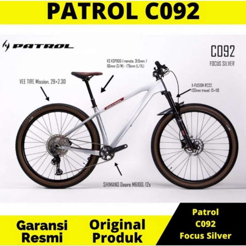 Jual Sepeda Mtb Patrol Carbon C092 - Espresso Beans Size L Di Seller ...