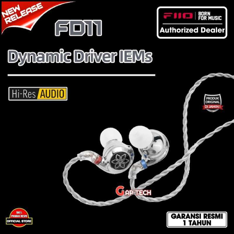 Jual Fiio FD11 / FD 11 10mm Dynamic Driver iem with 0.78mm Detachable ...