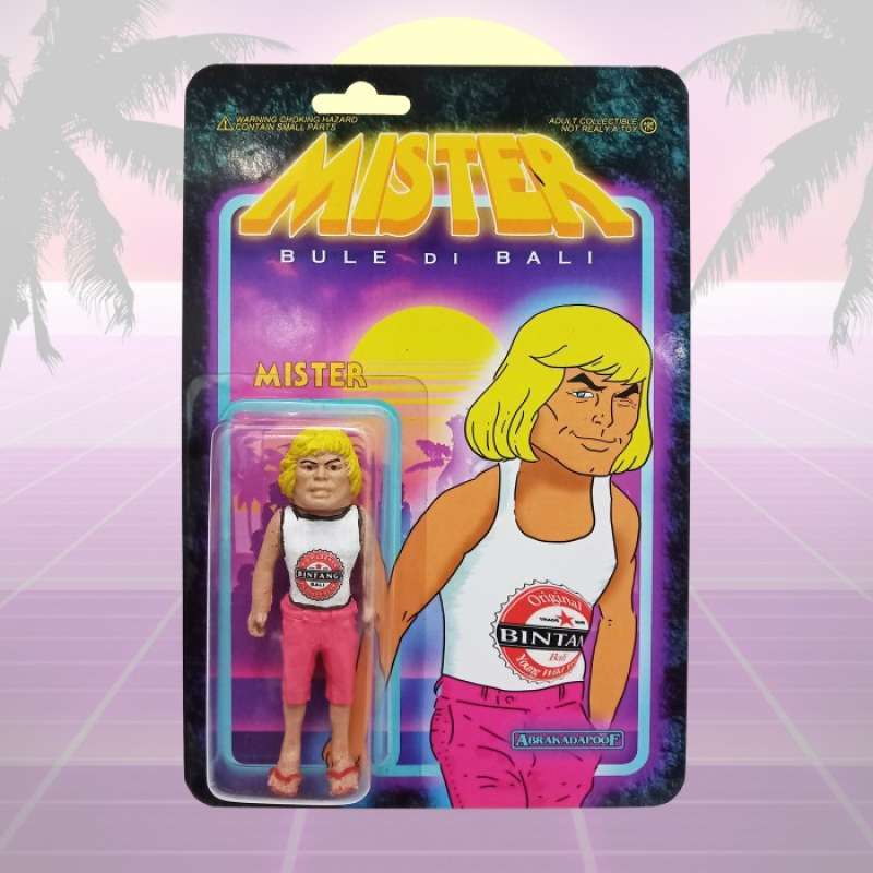 Promo MISTER / MOTU bootleg / MISTER BULE DI BALI resin action figure ...