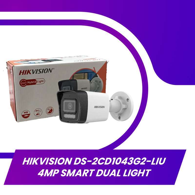 Jual HIKVISION DS-2CD1043G2-LIU 4MP SMART DUAL LIGHT di Seller BANDAR MULTI TEKNOLOGI - Genteng ...