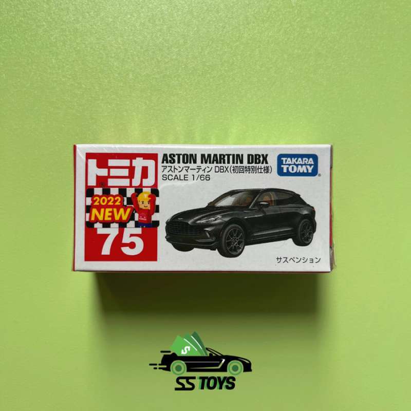 Promo Tomica Aston Martin Dbx No. 75 Special Color (2022 New Sticker ...