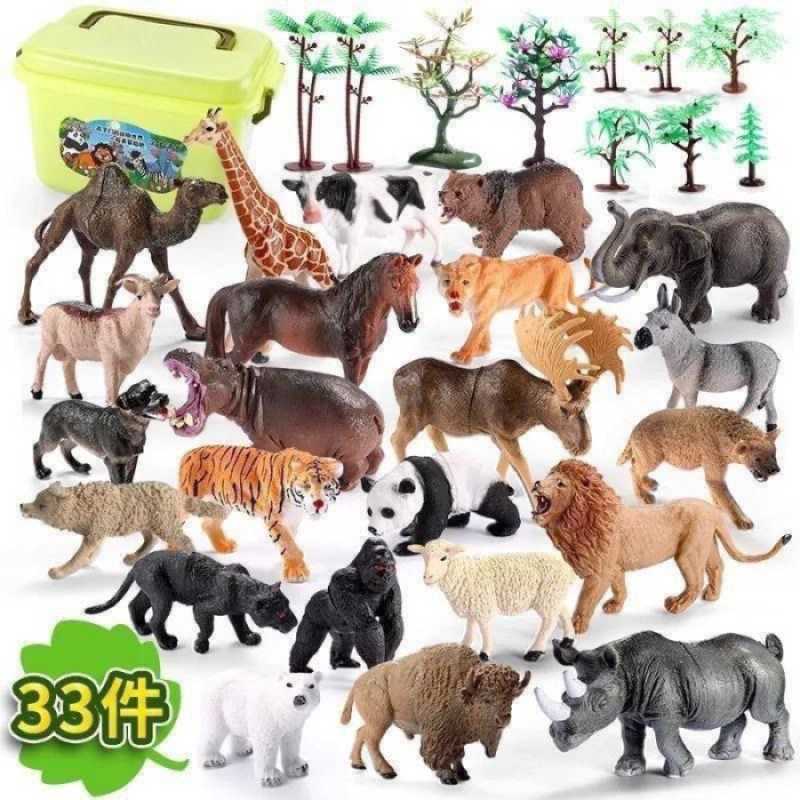 Promo Mainan Edukasi Anak Binatang dan Dinosaurus Animal Dino Figure ...