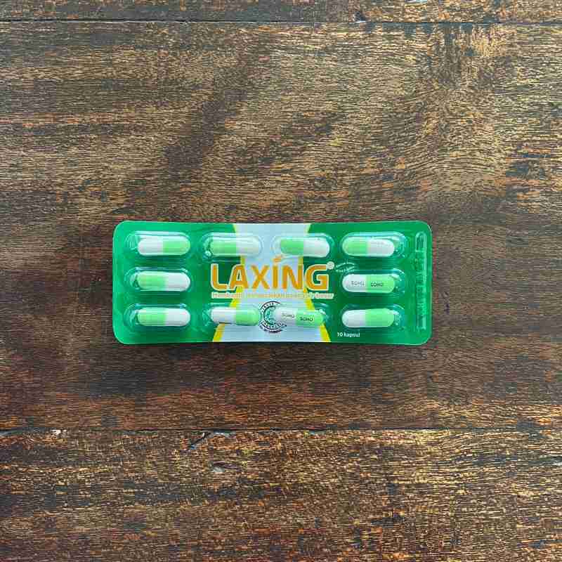 Jual Laxing Membantu Buang Air Besar Strip Isi 10 Kapsul Di Seller Apt ...