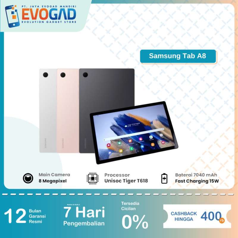 Promo Samsung Galaxy Tab A8 | Unisoc Tiger T618 | Garansi Resmi Samsung Diskon 10% Di Seller ...