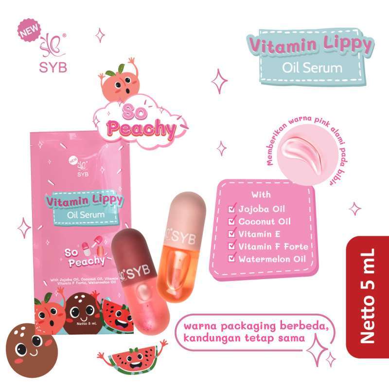 Promo NEW SYB VITAMIN LIPPY OIL SERUM Diskon 17% di Seller SYB Official ...